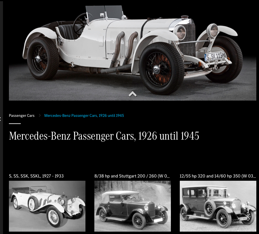 M@RS - Digital Archive of Mercedes-Benz Classic - Automobile Museums