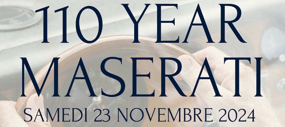 Maserati 110th Anniversary - Cady Cars - Automobile Museums